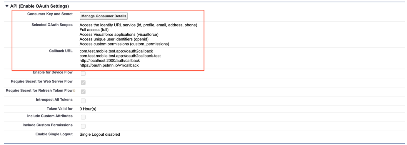 Salesforce Connected App Hub Nubessom